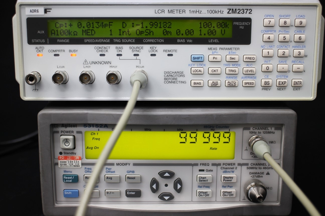 ZM23721mHz-100kHz LCR Meter USB Sweep｜LCR、半導体、電気化学｜Hitech&Facility