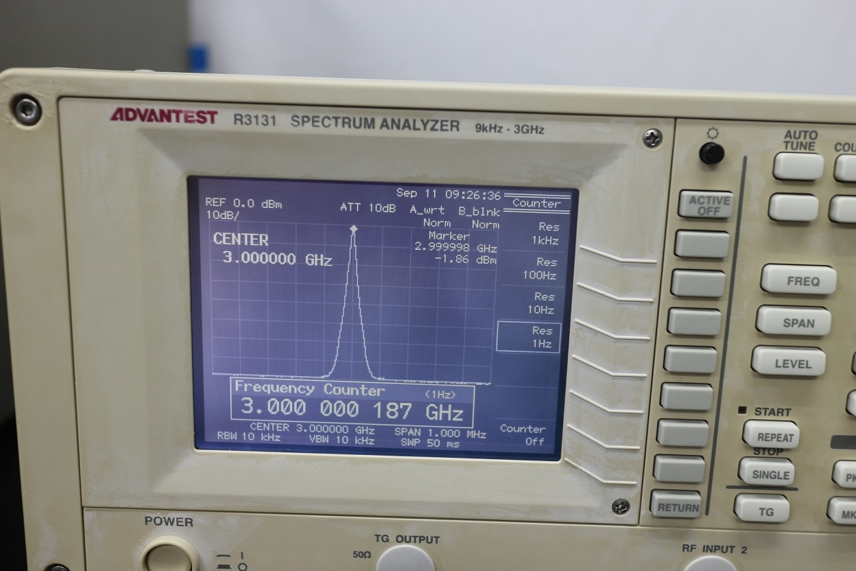 R31319kHz-3GHz Spectrum Analyze｜特価品コーナへ(bargain)｜Hitech&Facility