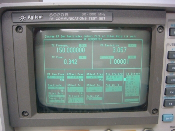 8920B30-1000MHz 60W RF Comm Test SET｜販売済 soldlist｜Hitech&Facility